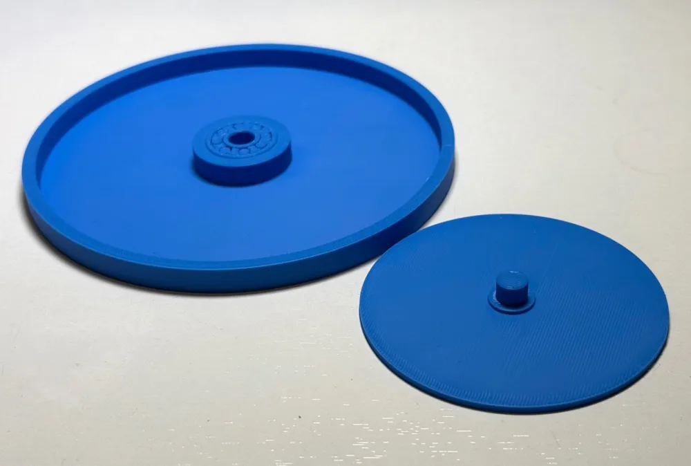 Lazy Susan Lightweight - ⌀130 mm (36 g) - Free 3D Print Model - MakerWorld