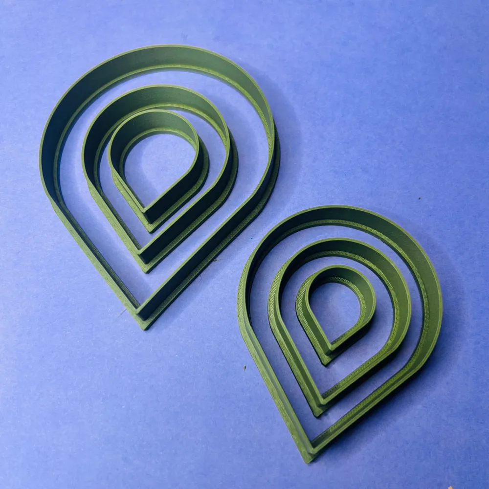 Clay petal cutter by Lora Creating Clay - MakerWorld