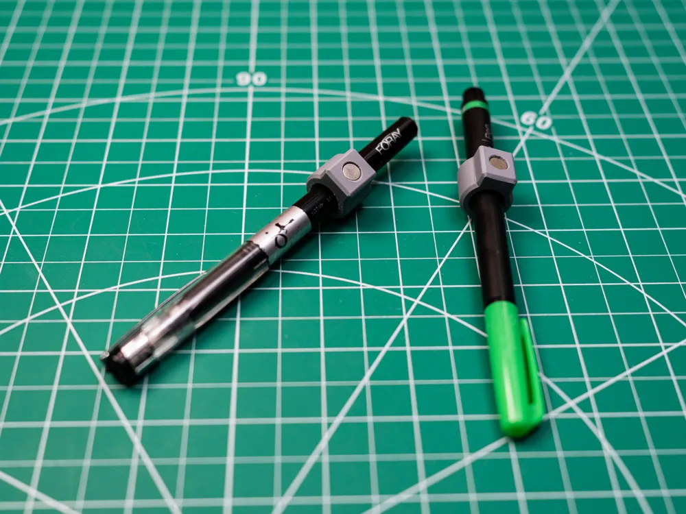 Magnetic Pen Holder - Sharpie and Sharpie Pen by Grisildor - MakerWorld