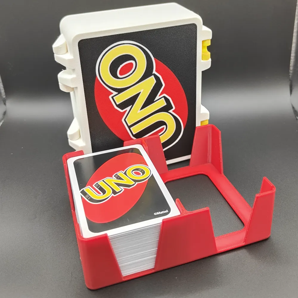 Uno Card Box Double Deck - SnapLock Remixed by mteomarch - MakerWorld