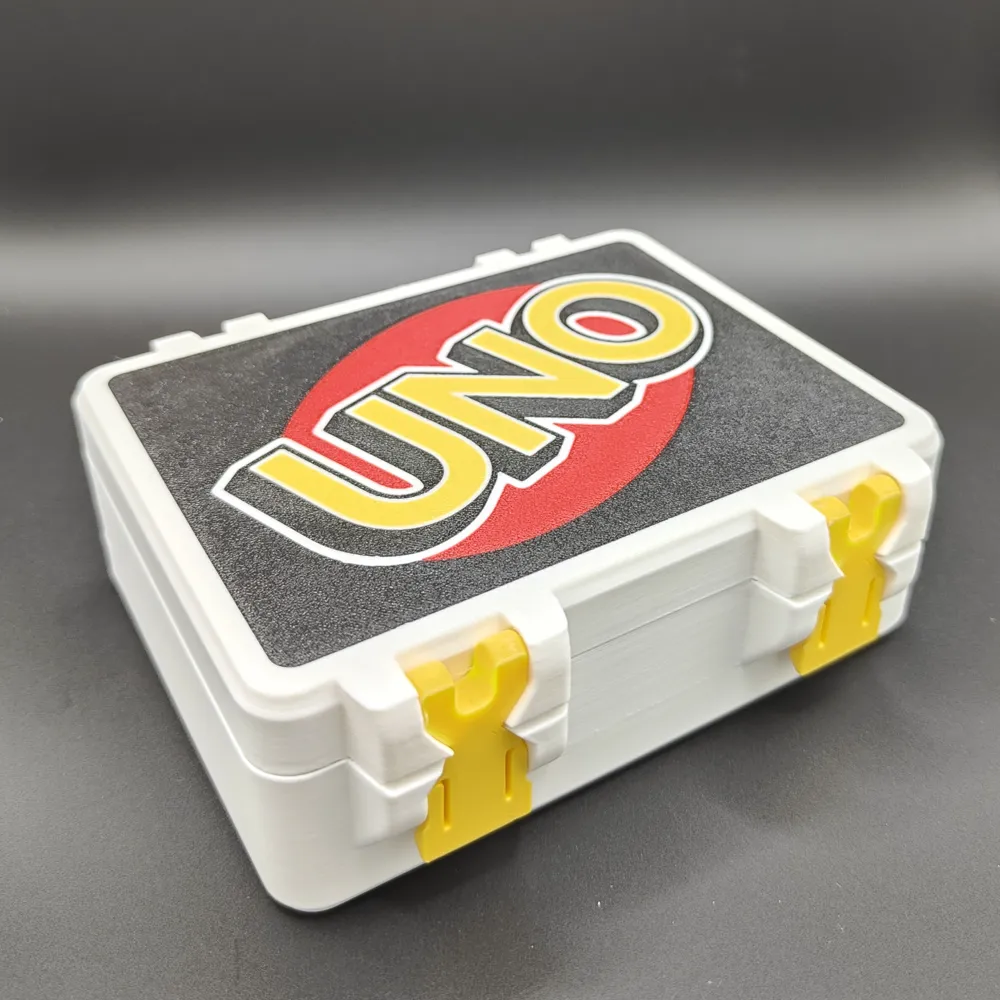 Uno Card Box Double Deck - SnapLock Remixed by mteomarch MakerWorld ...