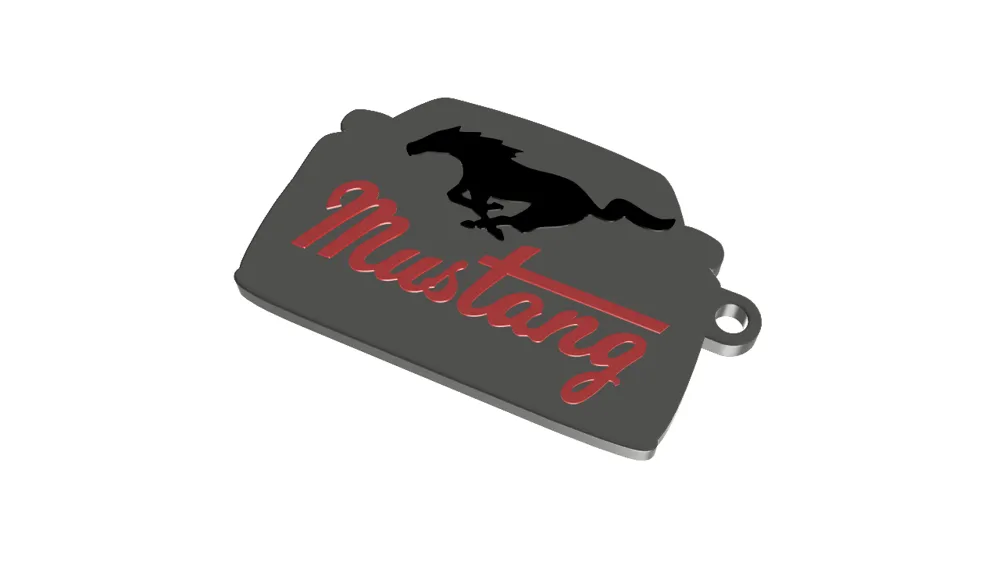 MUSTANG KEYCHAIN 2013 by Bama Prints 3D - MakerWorld