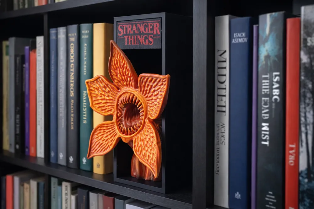 Demogorgon Book Nook - Free 3D Print Model - MakerWorld
