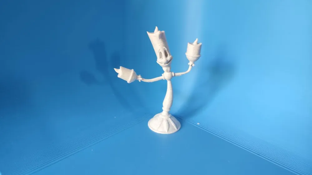 Beauty and the Beast - Lumiere by SwotariCZMakerWorld: Download Free 3D ...
