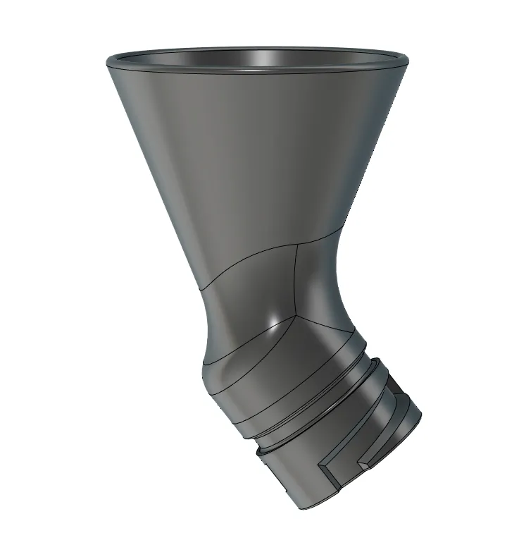 Angled Ford Coyote Oil Fill Funnel by gwhitt856 - MakerWorld