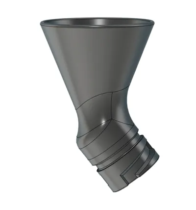 Angled Ford Coyote Oil Fill Funnel by gwhitt856 - MakerWorld