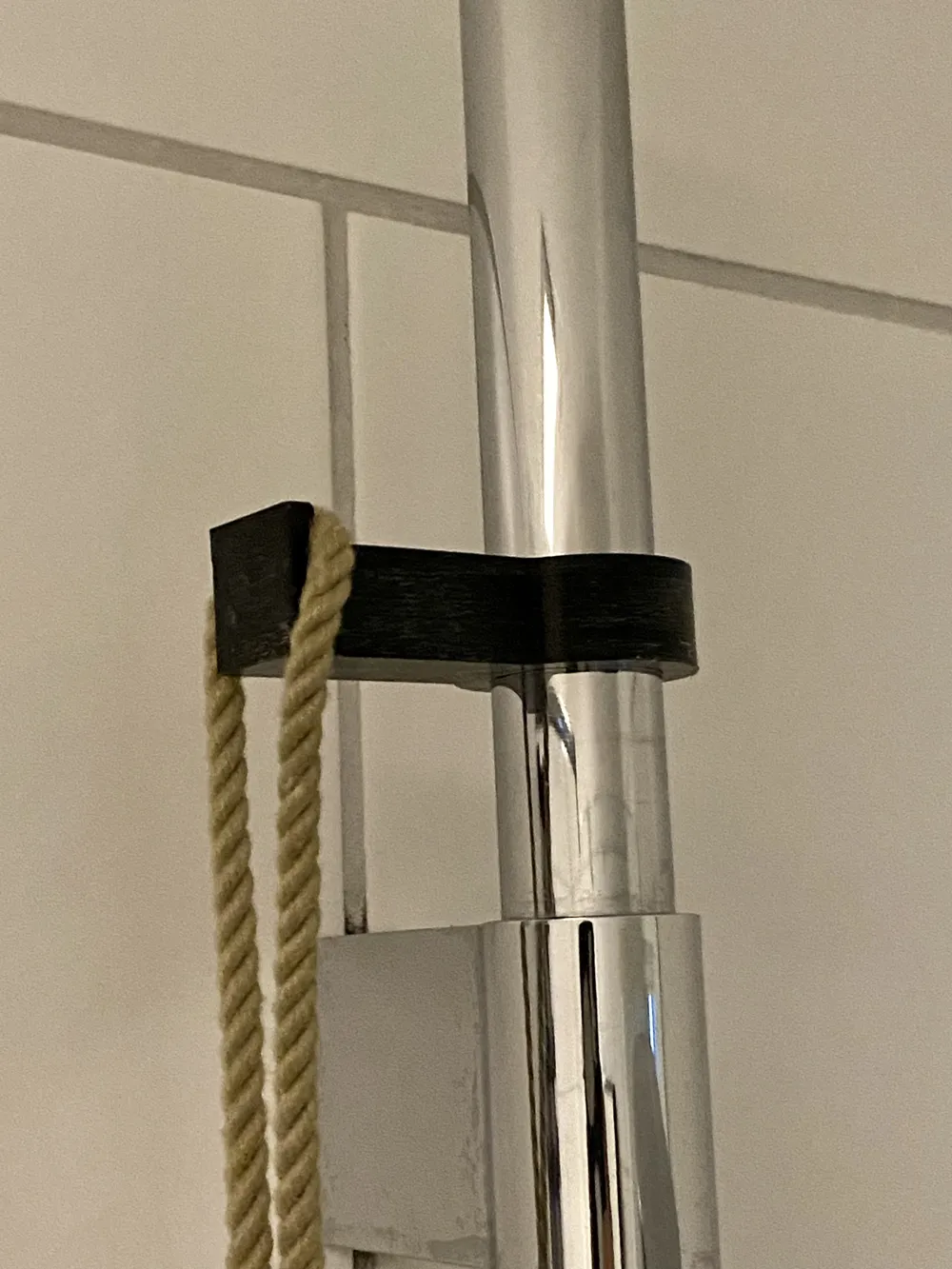 Shower rod holder ( for Soap and other stuff ) by holonda3d - MakerWorld