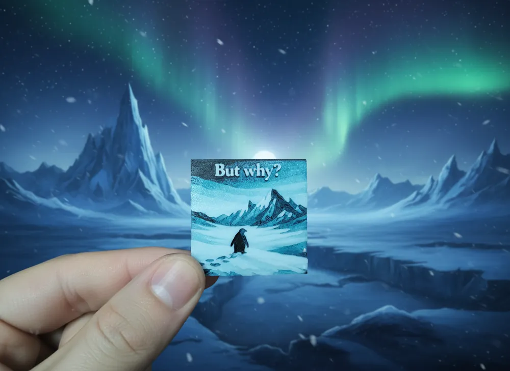 Nihilistic Penguin Meme - Free 3D Print Model - MakerWorld