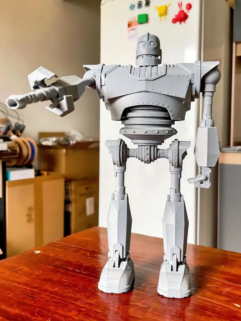 EL GIGANTE DE HIERRO Modo Ataque por 3DXAV MakerWorld: Descarga Modelos 3D Gratuitos