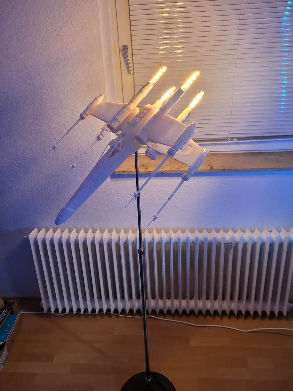 X-Wing Star Wars Lamp - Free 3D Print Model - MakerWorld