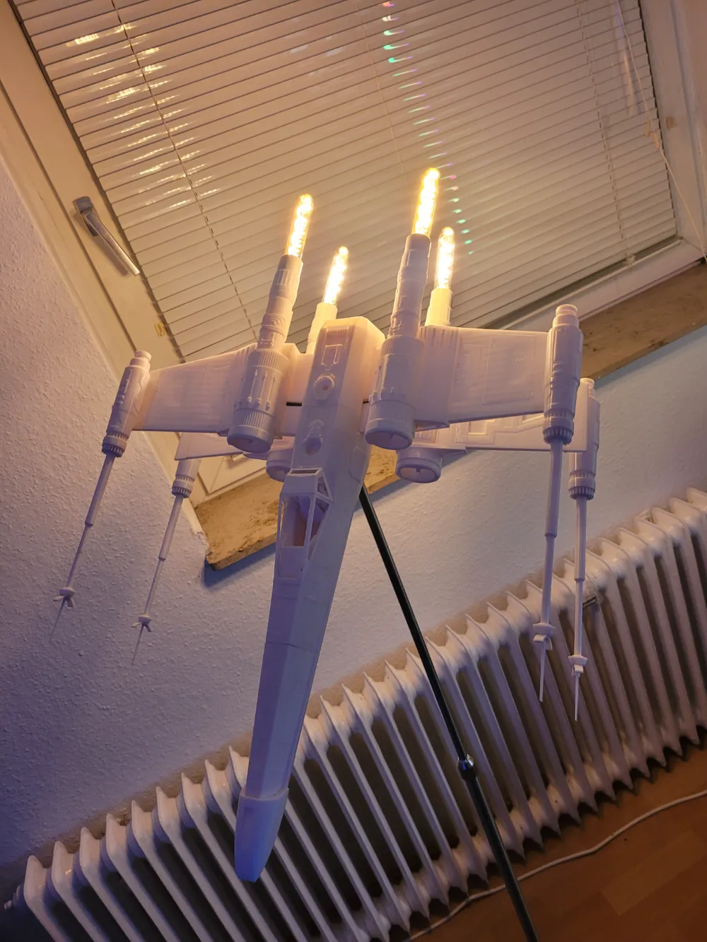 X-Wing Star Wars Lamp - Free 3D Print Model - MakerWorld
