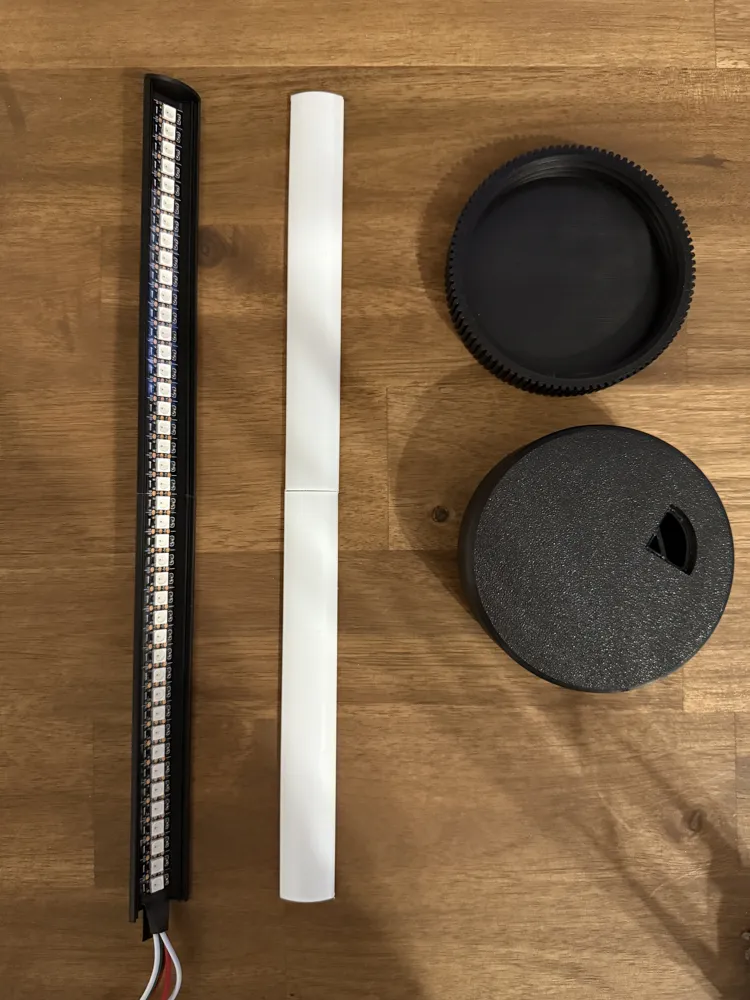 Color Gradient LED Lamp WLED by CapitalFaultMakerWorld: Download Free ...
