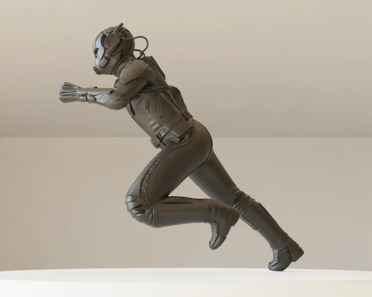 Ant-Man Running - Free 3D Print Model - MakerWorld