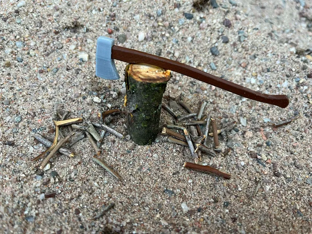 Axe, ax 1:12 and 1:10, RC car, miniature, diorama by Ainon3Dprint ...