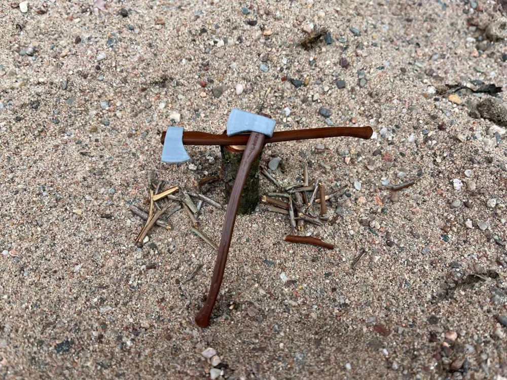 Axe, ax 1:12 and 1:10, RC car, miniature, diorama by Ainon3Dprint ...