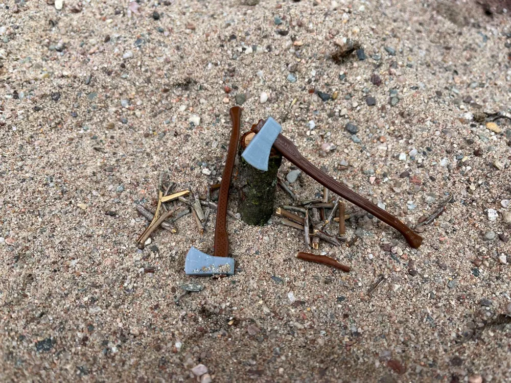 Axe, ax 1:12 and 1:10, RC car, miniature, diorama by Ainon3Dprint ...