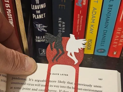 Good Omens inspired bookmark. by NSprints - MakerWorld