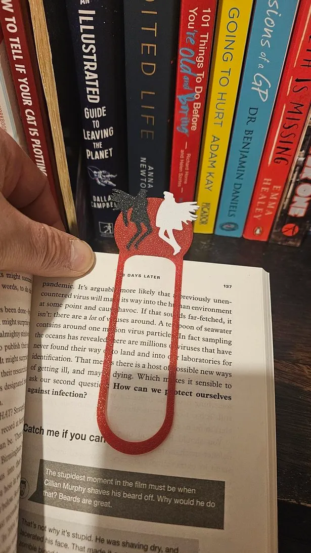 Good Omens inspired bookmark. by NSprints - MakerWorld