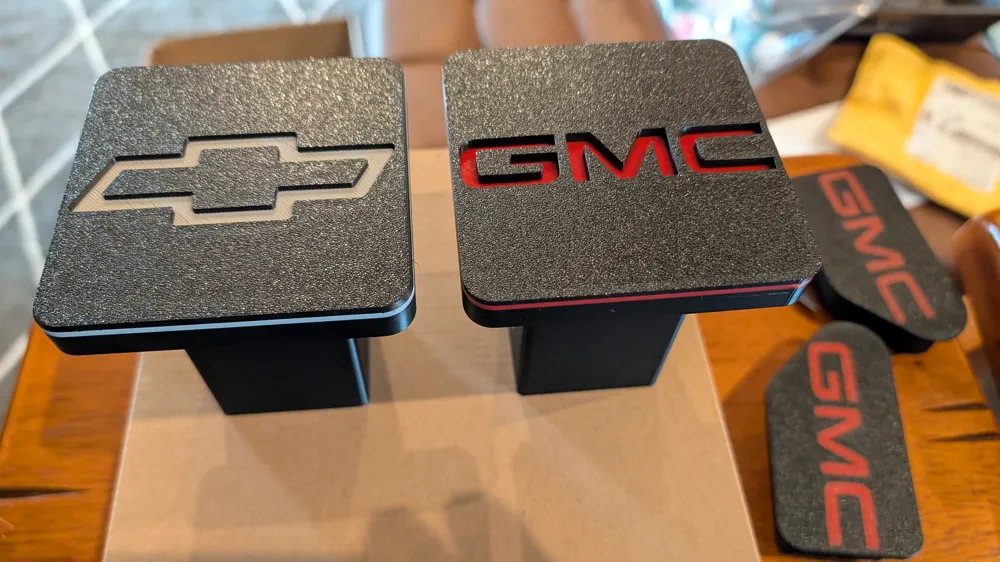 Chevrolet 2" hitch cover - Free 3D Print Model - MakerWorld