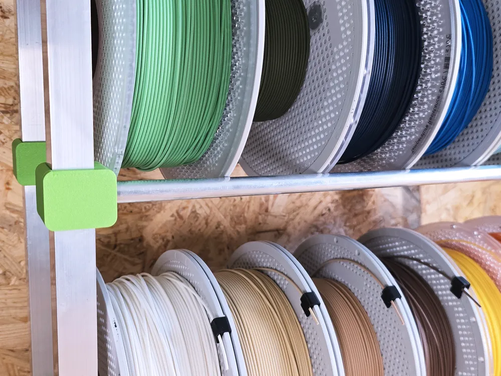 Filament spool shelf by lufree.cz MakerWorld: Download Free 3D Models