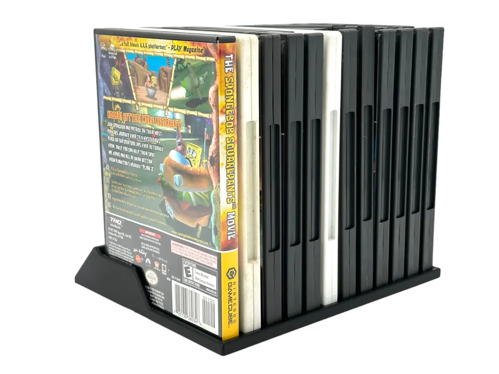 Wii U Video Game Holder - 12 Slot by JoshuaHaasua - MakerWorld