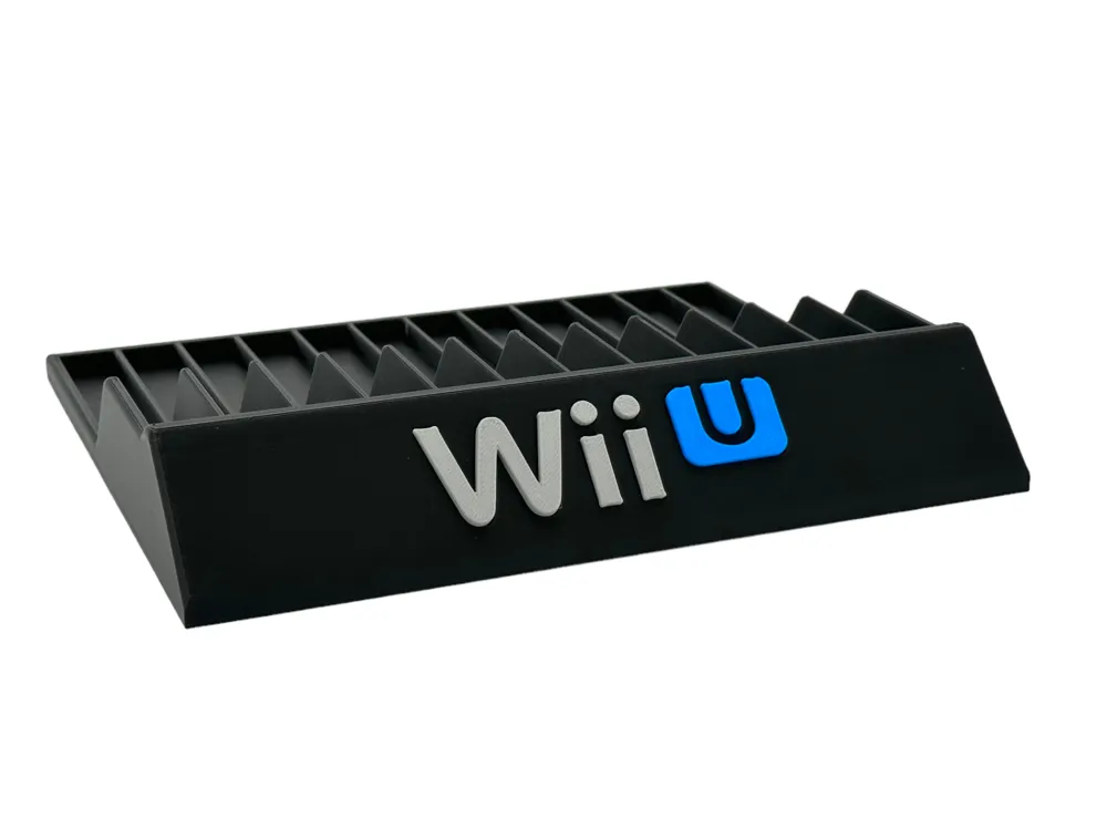 Wii U Video Game Holder - 12 Slot by JoshuaHaasua - MakerWorld