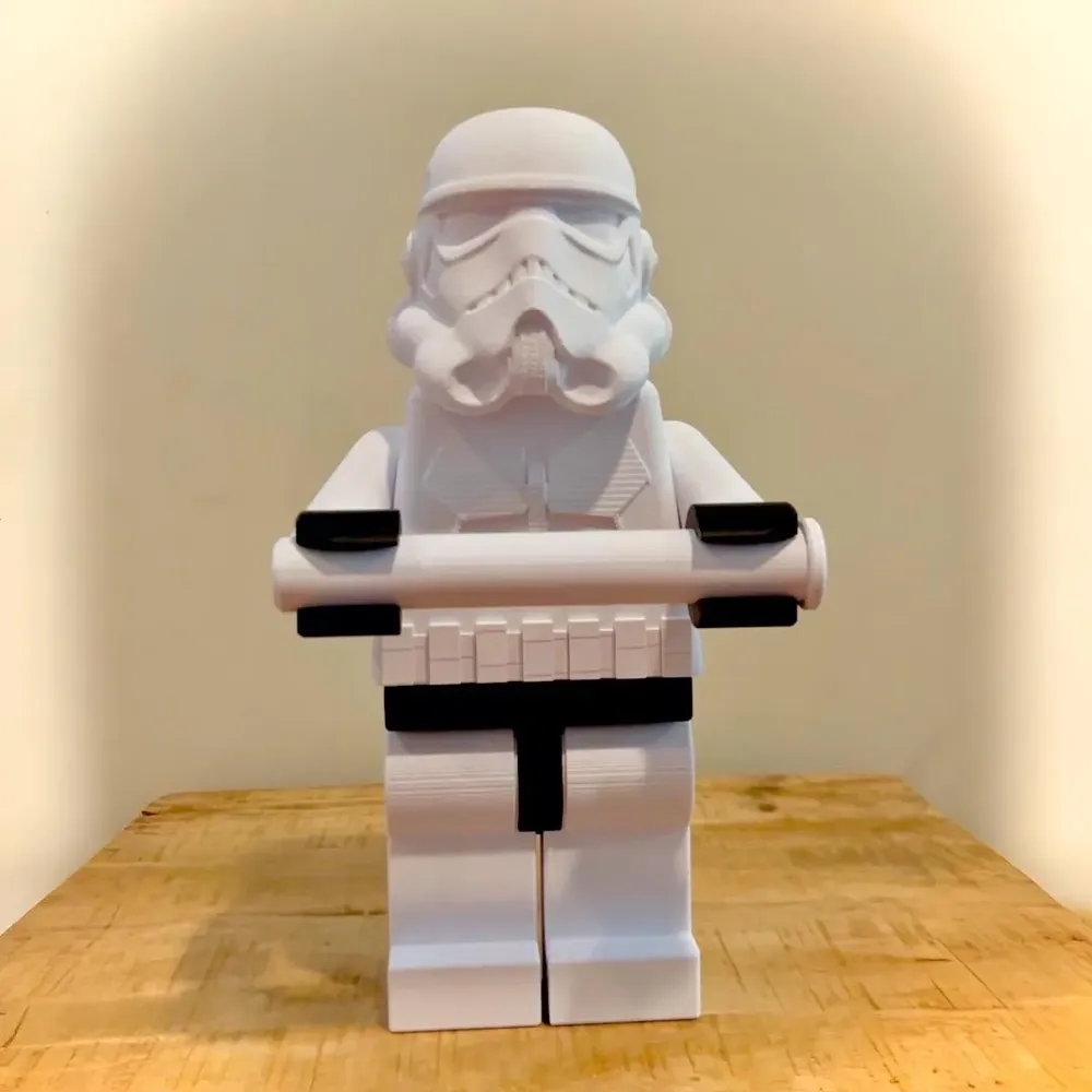 Star Wars Stormtrooper Toilet Paper Holder Decor by FM Print Studio ...