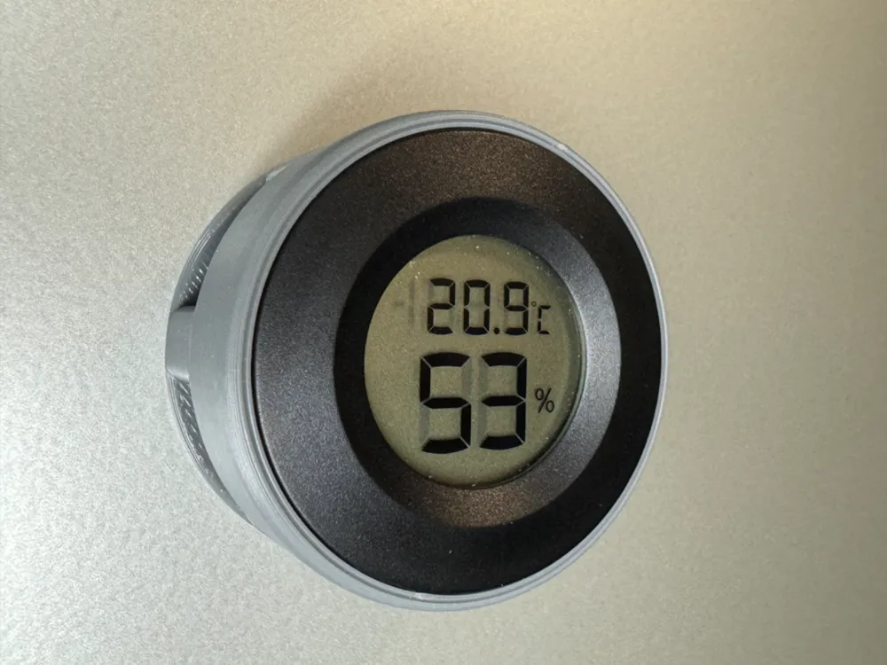 Magnet and mounting housing for thermometer 3 variations by practical3D - MakerWorld