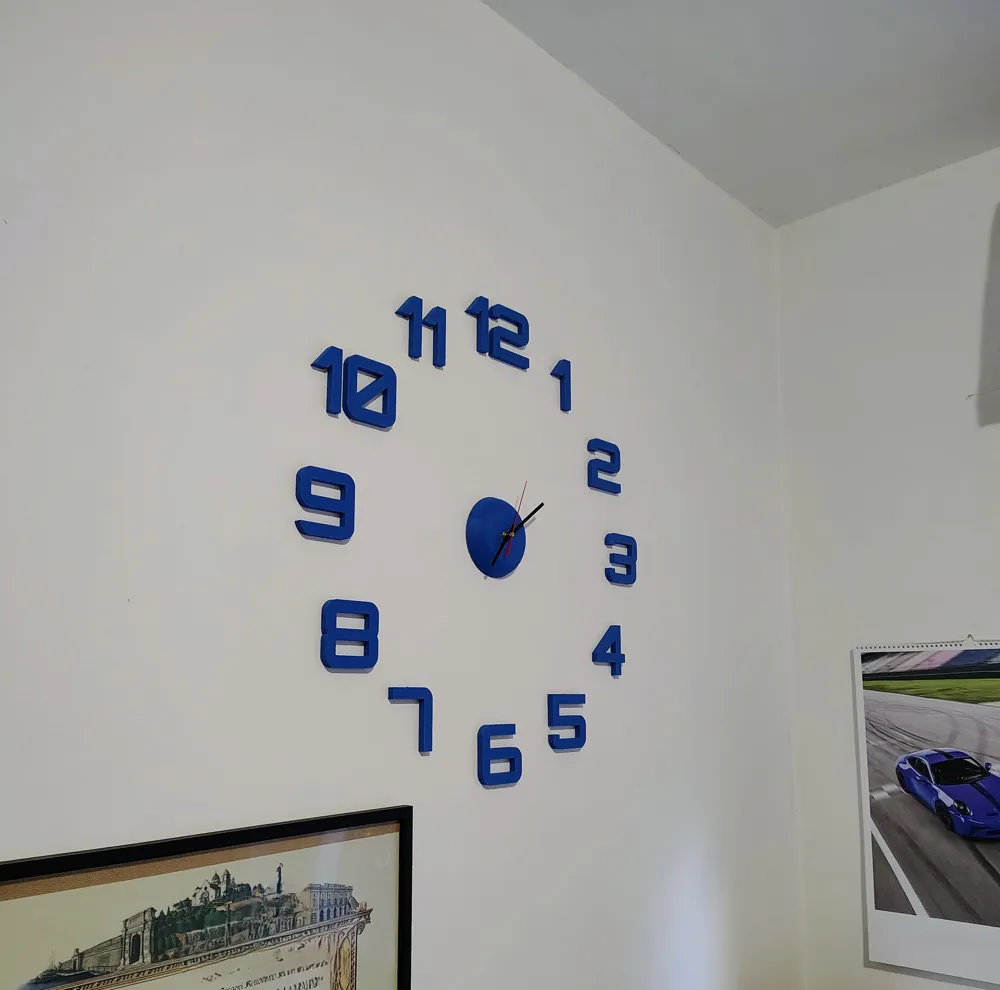 Wall Clock - Free 3D Print Model - MakerWorld