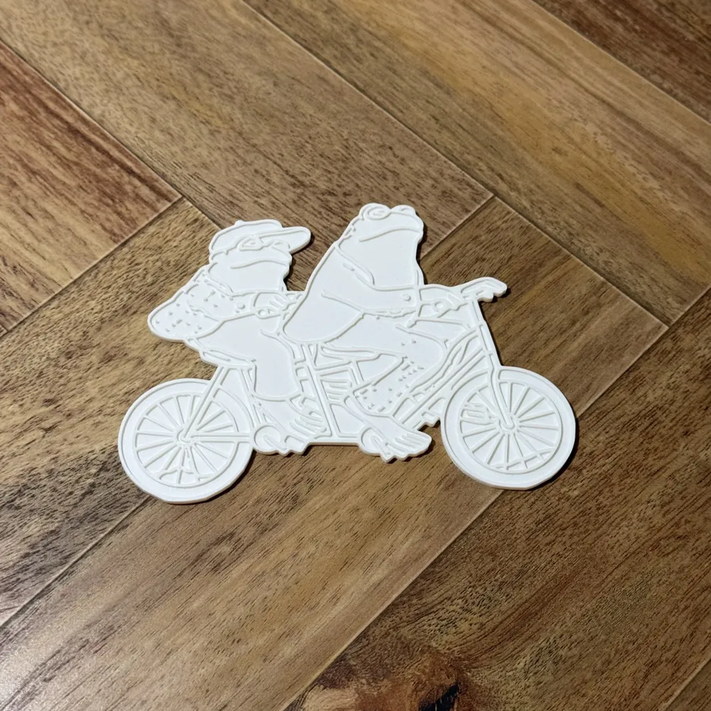 Frog & Toad Bicycle Print and Paint by Brit3rMakes MakerWorld: Download ...