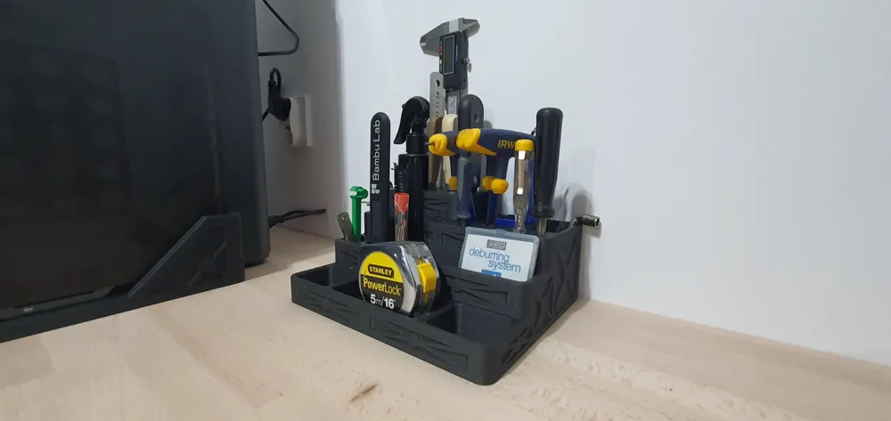 Desk tidy ( organizer ) tool tidy by Brithawkes MakerWorld: Download ...