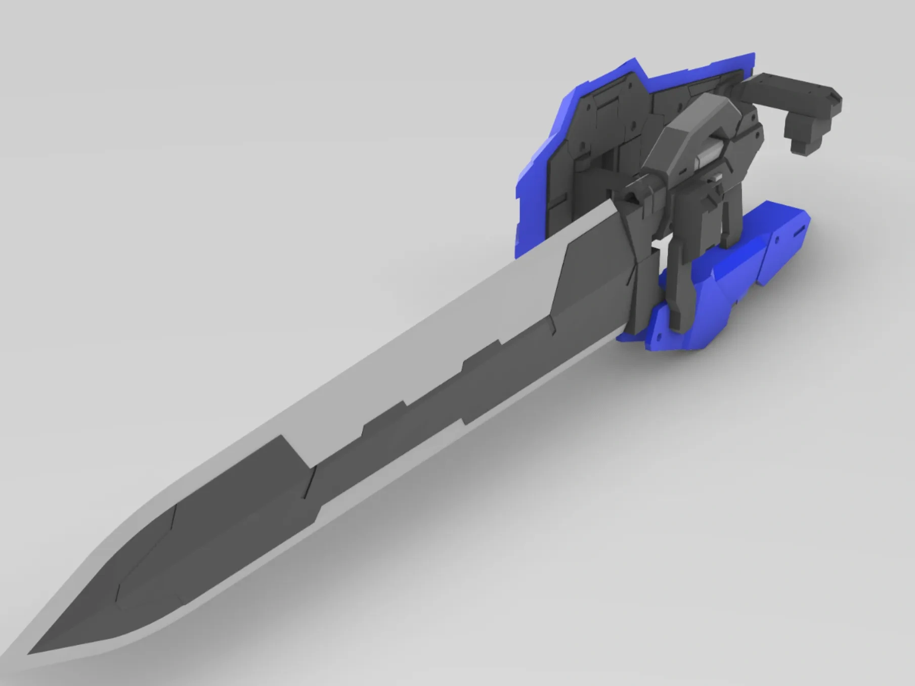 00 Gundam GN Sword by 渔夫之家 MakerWorld: Download Free 3D Models