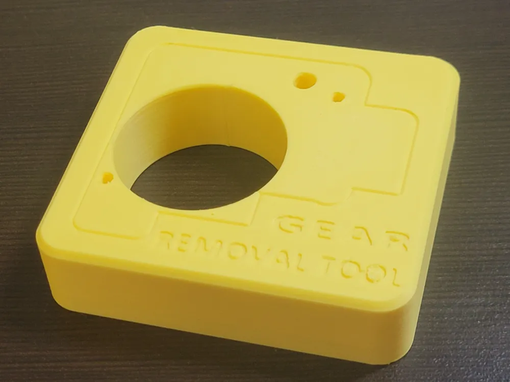 Bambu Lab - Gear Removal Tool by 3D-EXP MakerWorld: Download Free 3D Models