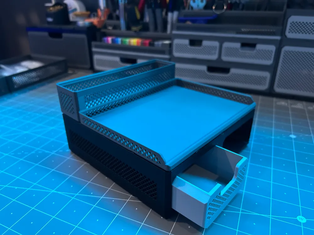 Rugged Tray Toppers - Gridfinity Trays by K2_Kevin MakerWorld: Download ...