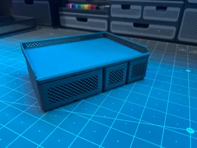 Rugged Tray Toppers - Gridfinity Trays by K2_Kevin MakerWorld: Download ...
