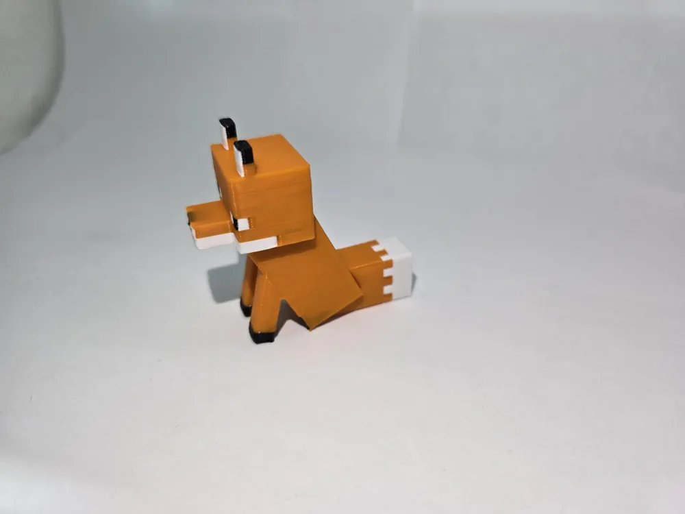 Minecraft-Fuchs-Spielzeug von 3DBURI - MakerWorld