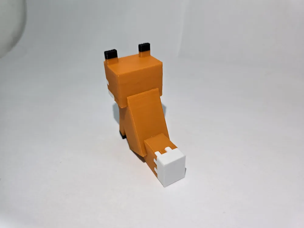 Minecraft-Fuchs-Spielzeug von 3DBURI - MakerWorld