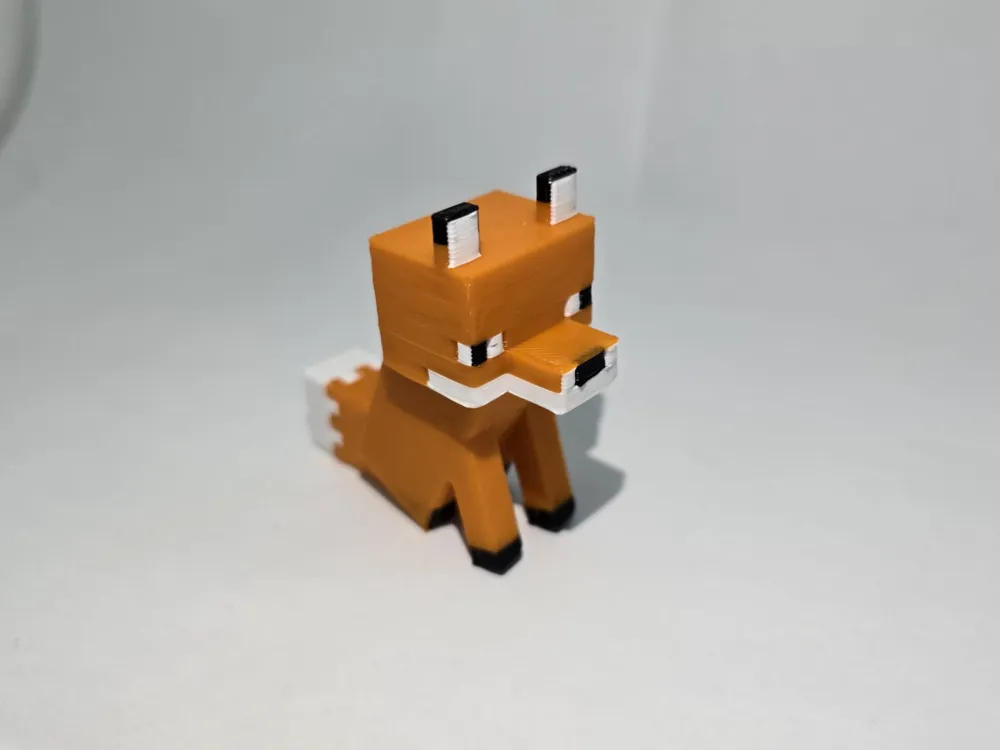 Minecraft Fox Toy by 3DBURI - MakerWorld