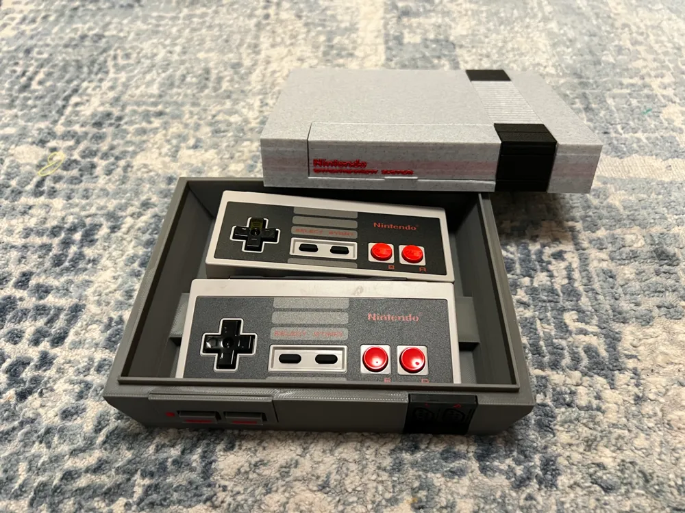 Nintendo Entertainment System Box by Richie Rich Richie Rich - MakerWorld