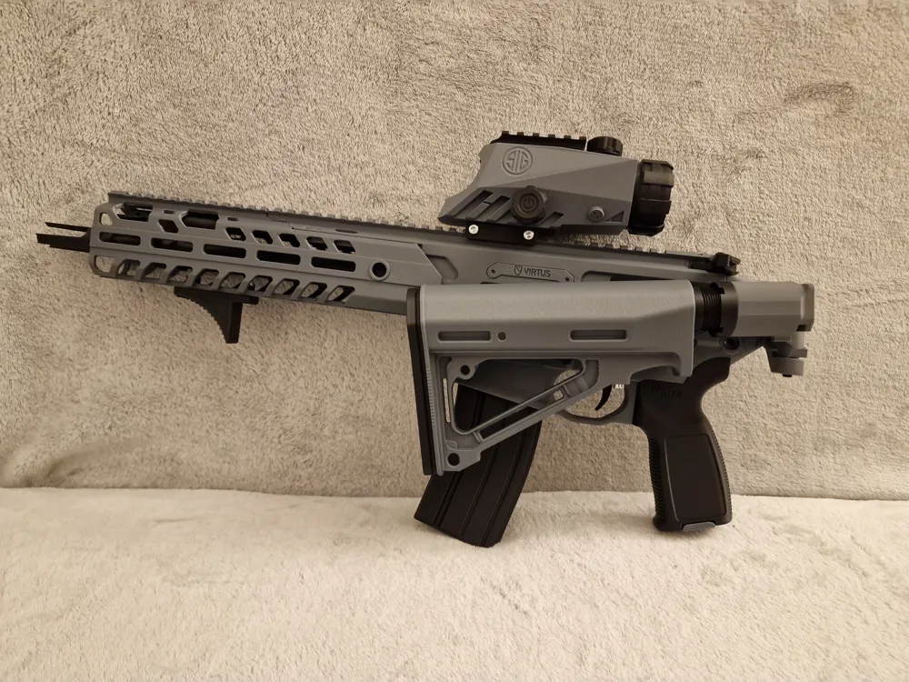SIG Sauer MCX Virtus SBR Assault rifle Carbine - Free 3D Print Model ...