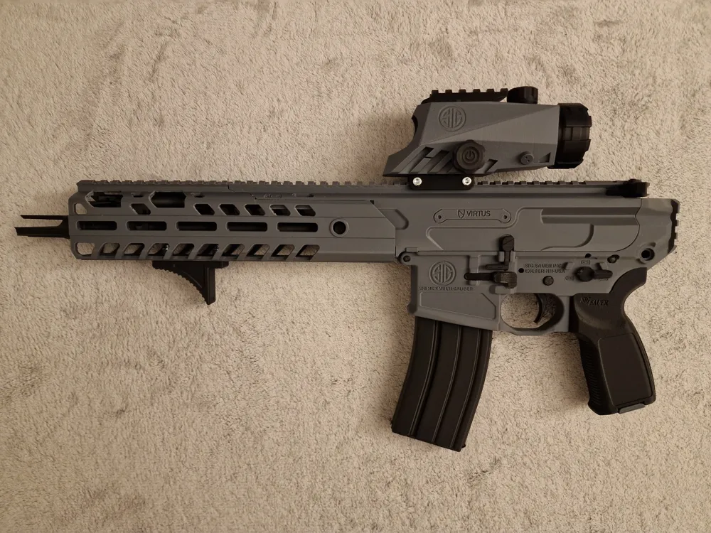SIG Sauer MCX Virtus SBR Assault rifle Carbine - Free 3D Print Model ...