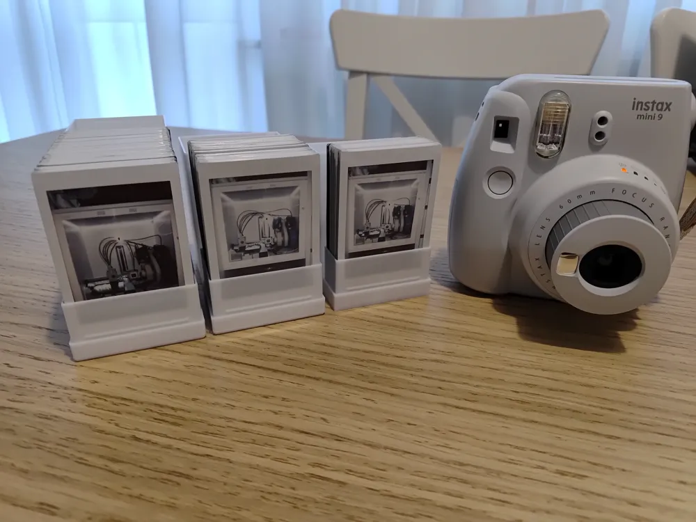 INSTAX photo storage box by 3dagonMakerWorld: Download Free 3D Models