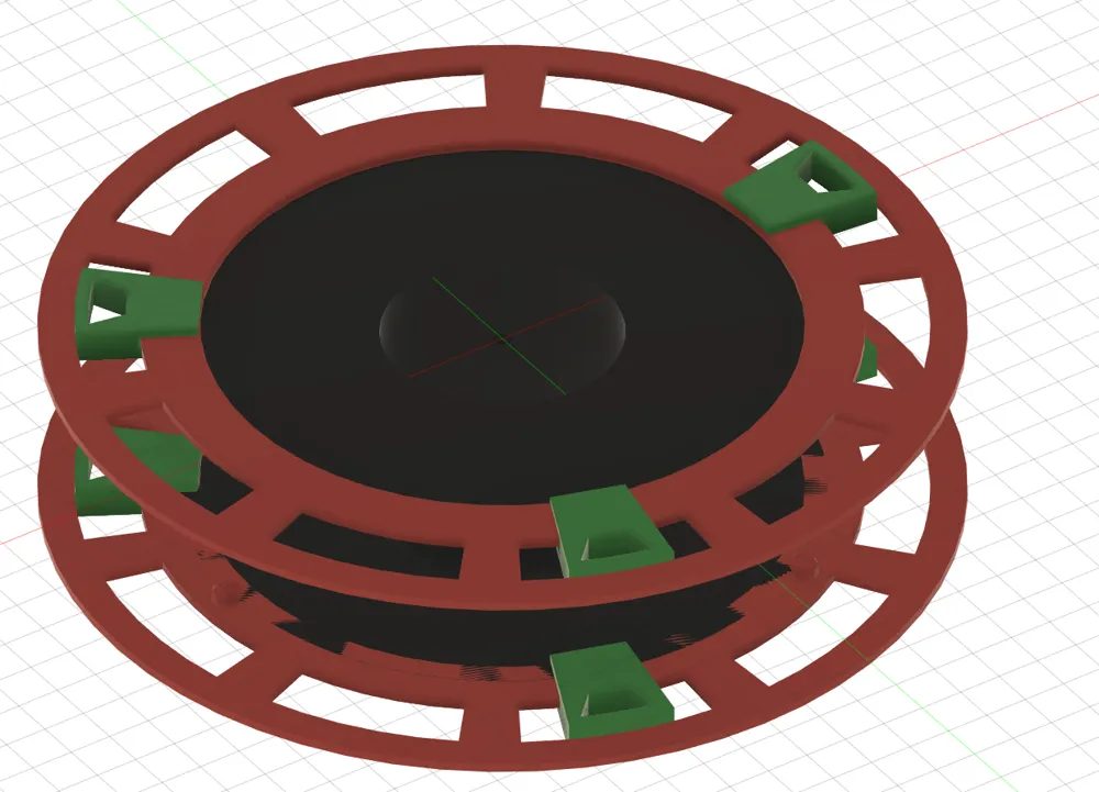 250g spool extender for Bambu Lab X1 AMS - Free 3D Print Model - MakerWorld
