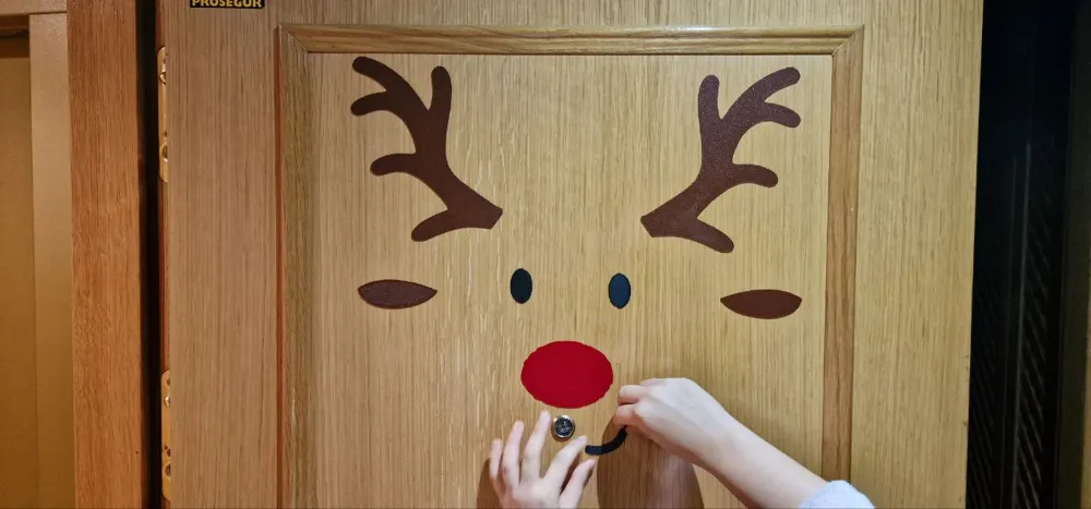 Christmas Reindeer Door Decoration by darvil66MakerWorld: Download Free ...