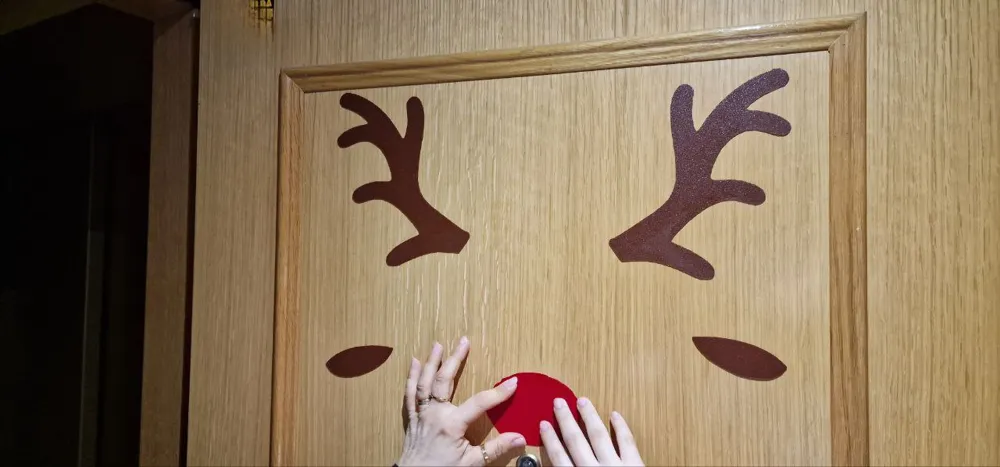 Christmas Reindeer Door Decoration by darvil66MakerWorld: Download Free ...