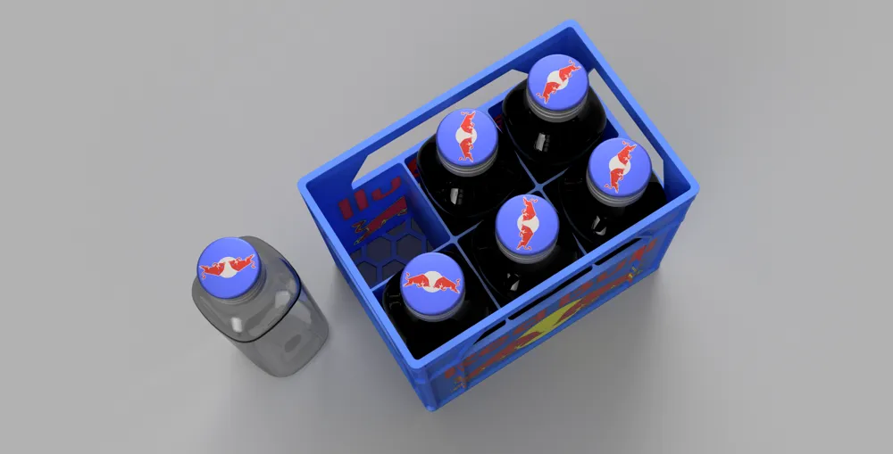 Red Bull Crate by Tomson Design - MakerWorld