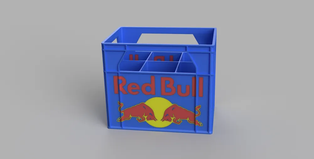 Red Bull Crate by Tomson Design - MakerWorld