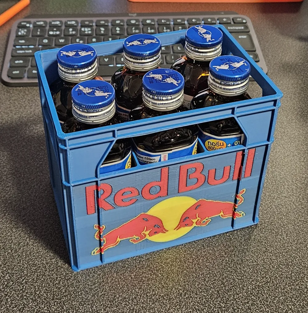 Red Bull Crate by Tomson Design - MakerWorld
