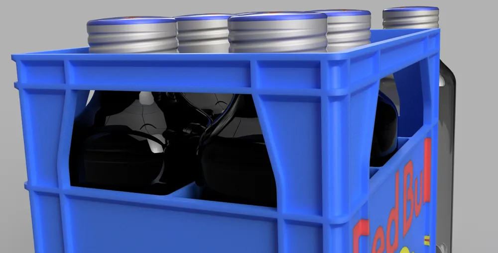 Red Bull Crate by Tomson Design - MakerWorld