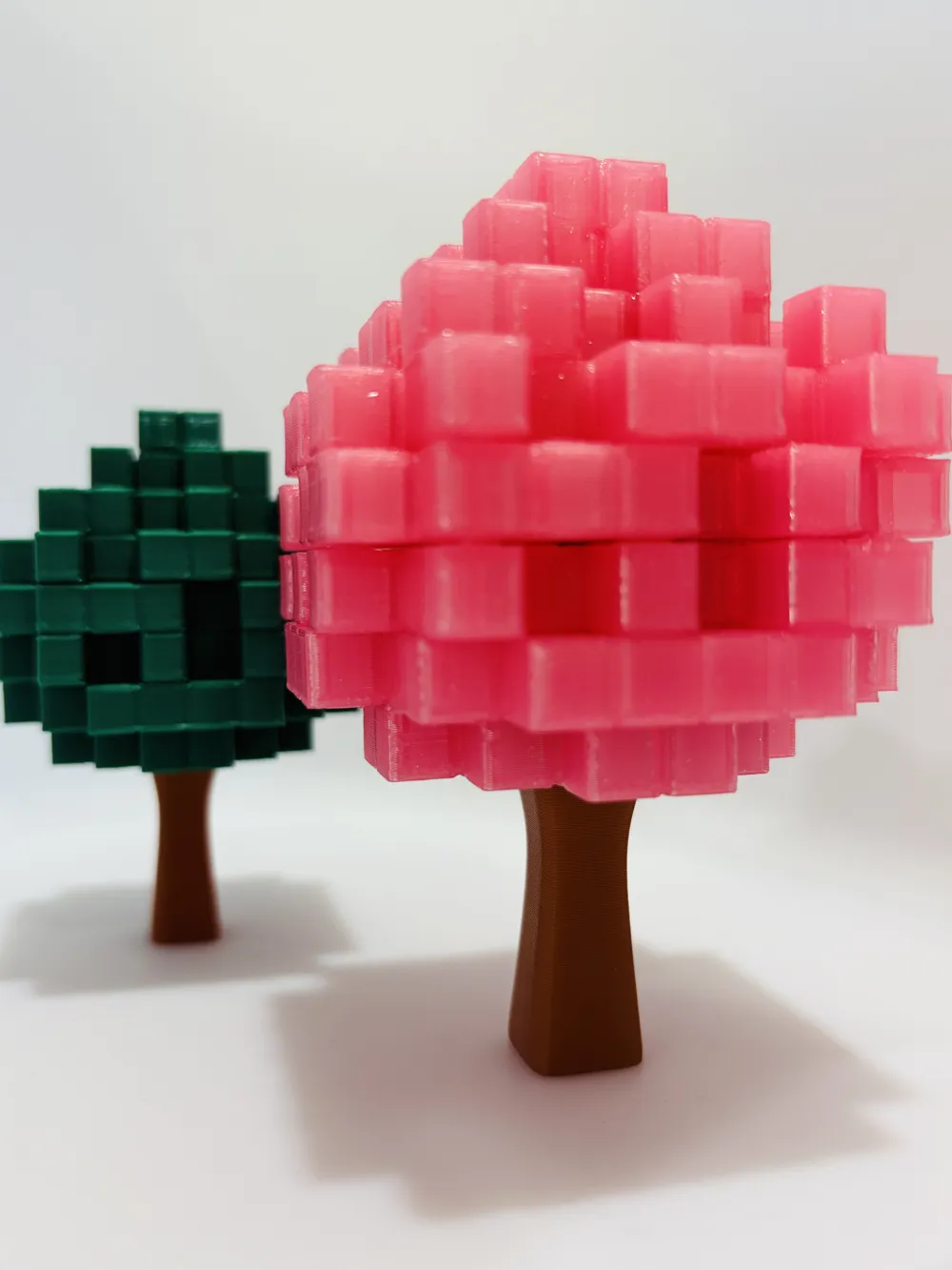 Pixel Sakura Tree by Bruce Design MakerWorld: Download Free 3D Models